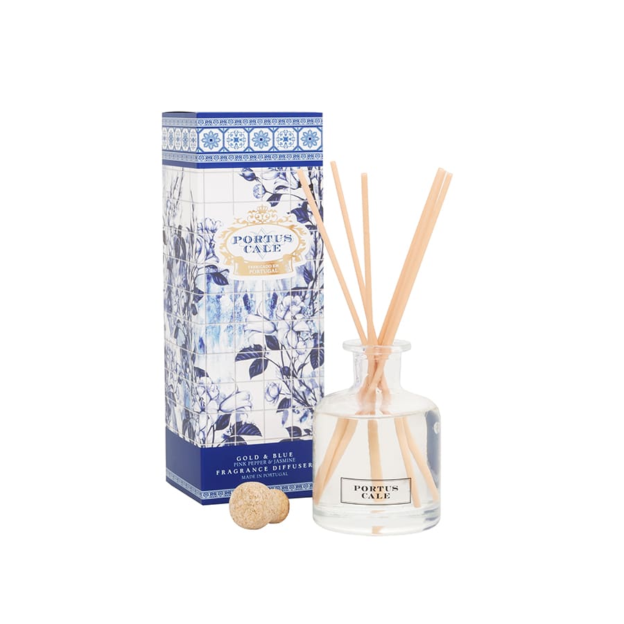 Castelbel Portus Cale Gold & Blue Fragrance Diffuser, 100 mL / 3.4 fl ...